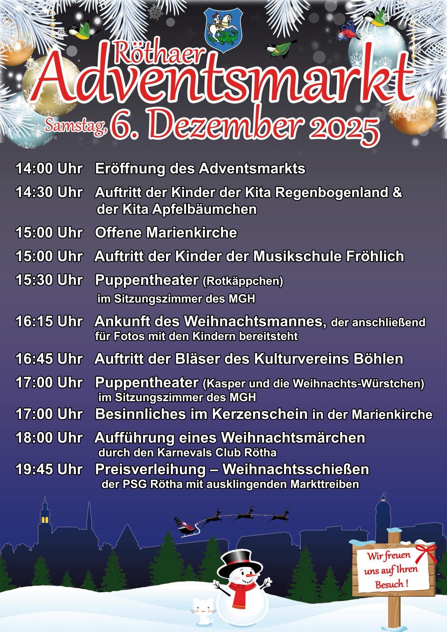 Adventsmarkt Rötha 2025 – Tierschutzverein Leipziger Land e.V.